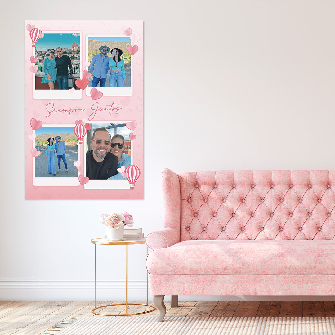 CUADRO COLLAGE PAREJAS 8 (VERTICAL) – Prolienzo