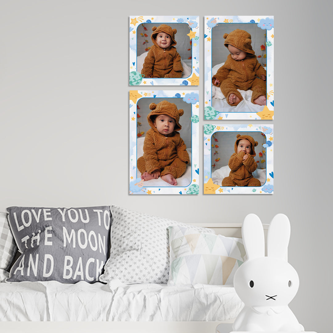 SET 4 BEBÉS 8 (4 CUADROS) – Prolienzo