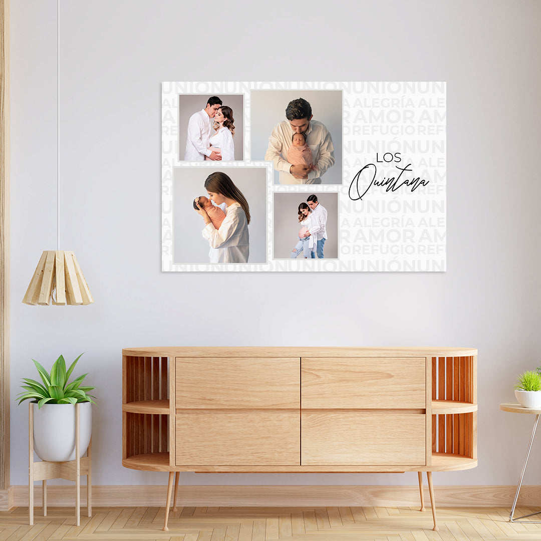 CUADRO COLLAGE FAMILIAS 10 (HORIZONTAL) – Prolienzo