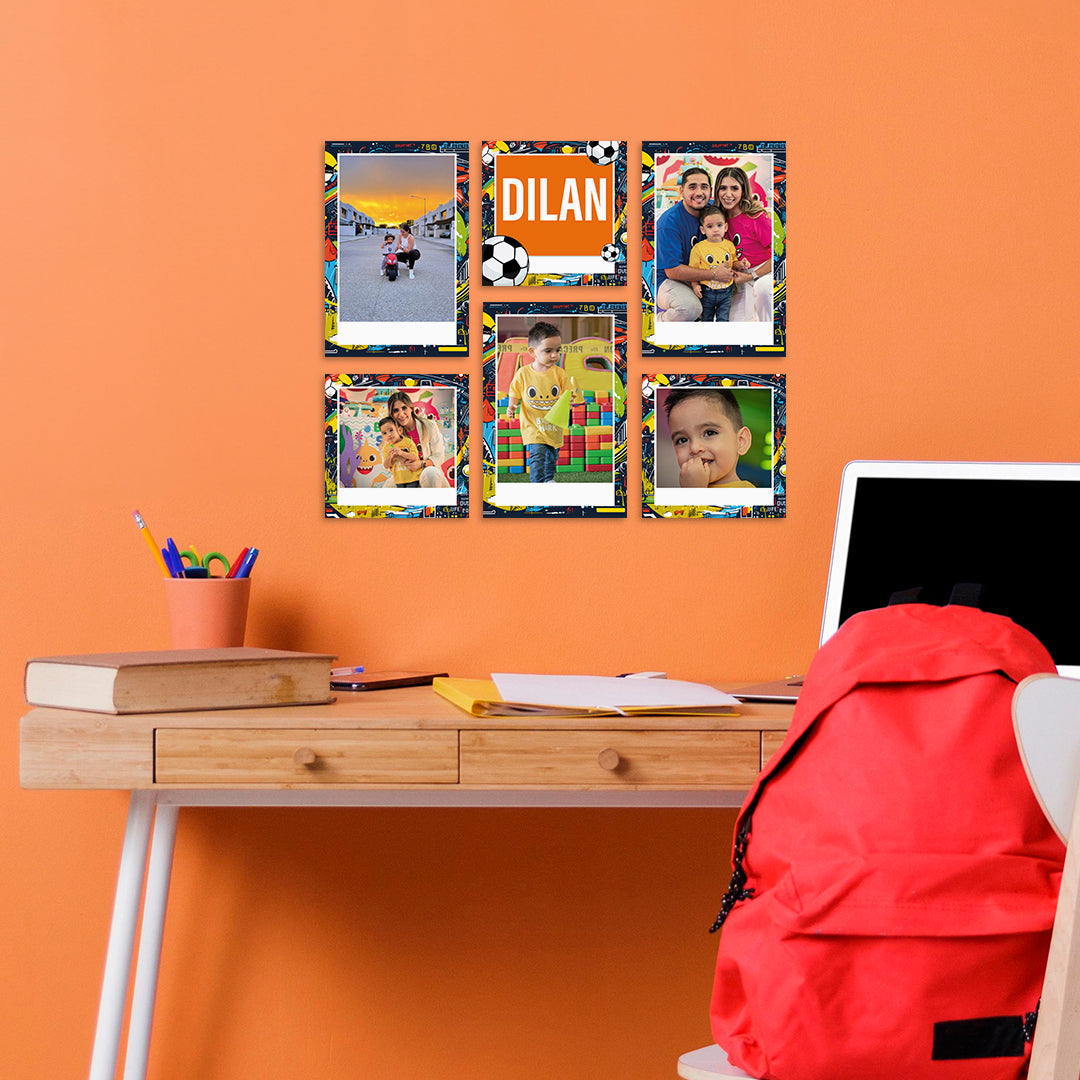 SET 8 NIÑOS 8 (6 CUADROS) – Prolienzo